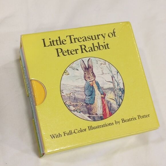 Toys | 1985 Little Treasury Of Peter Rabbit Miniature Book Set | Poshmark